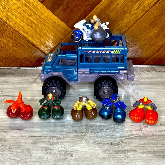 Mattel | Toys | Mattel Matchbox Big Boots Lot | Poshmark